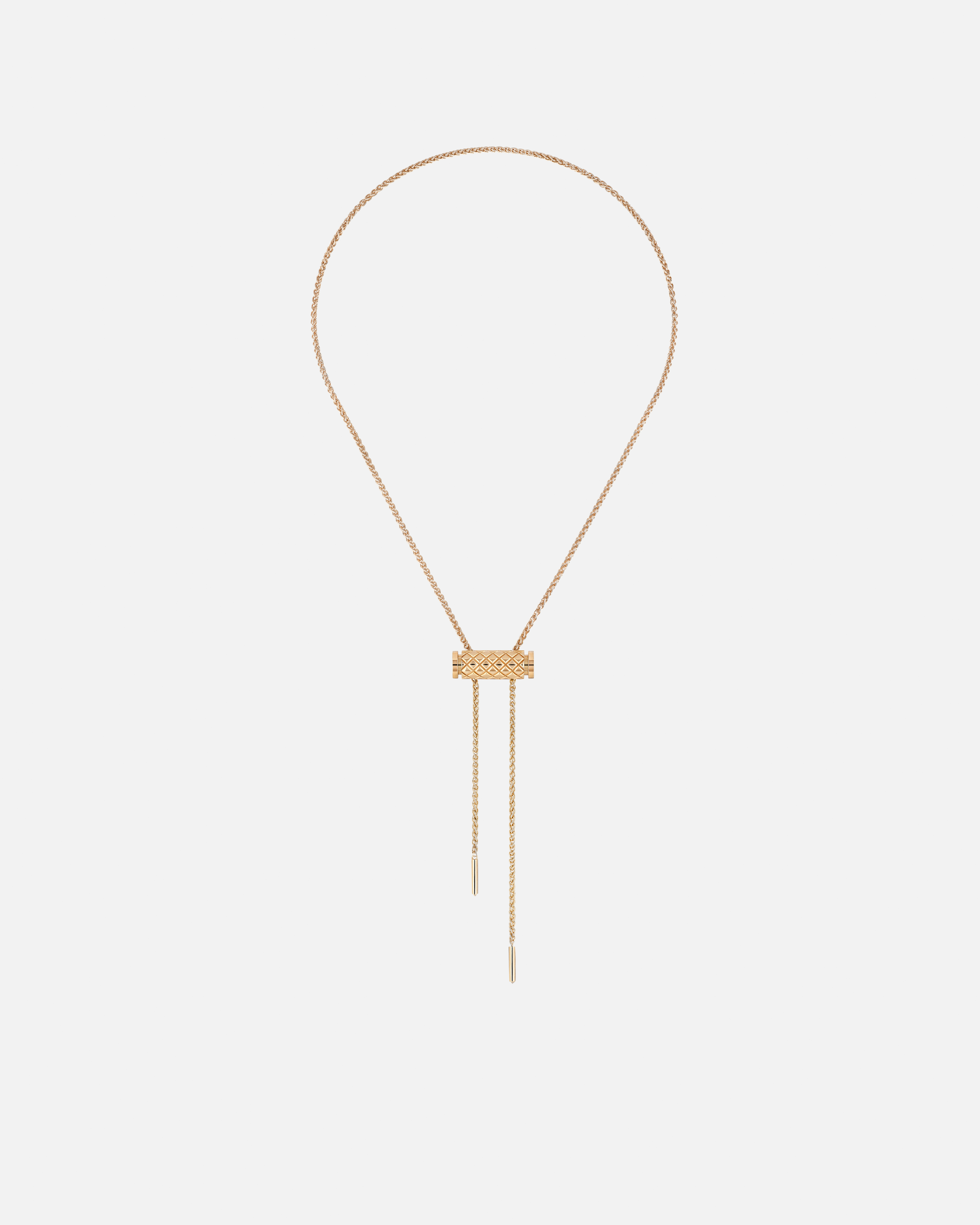 Gold Latch Pendant on MM Chain | Nouvel Heritage
